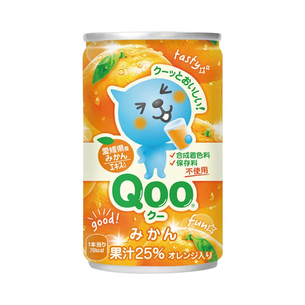Nước ép cam Coca-Cola Qoo Orange 160ml