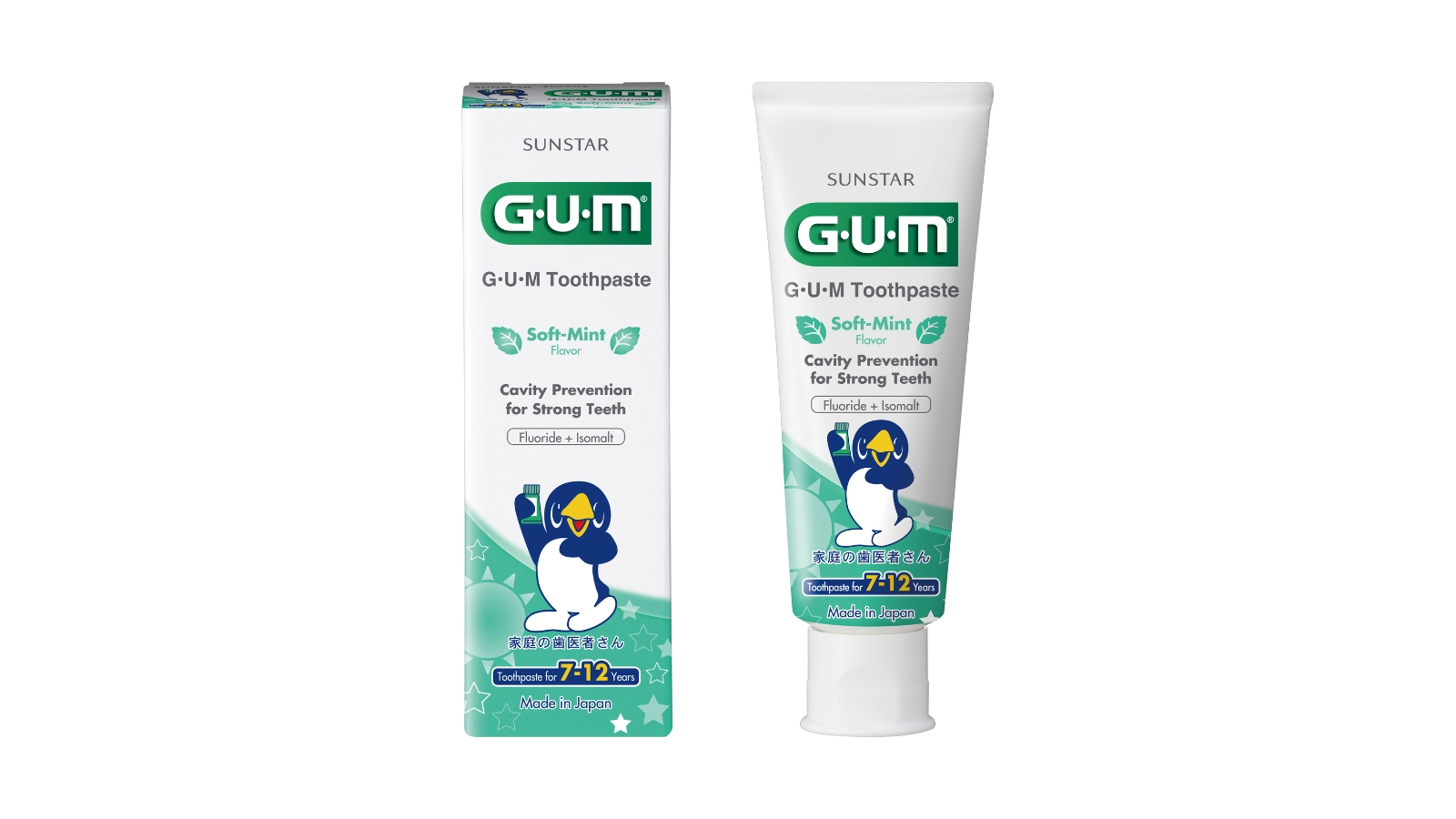 Kem đánh răng Sunstar GUM® Kids cho trẻ từ 7-12 tuổi